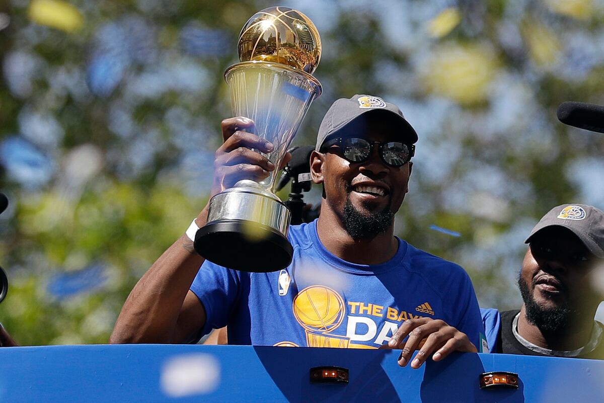 Kevin Durant Credited by Warriors GM Bob Myers for Keeping Team's Core ...