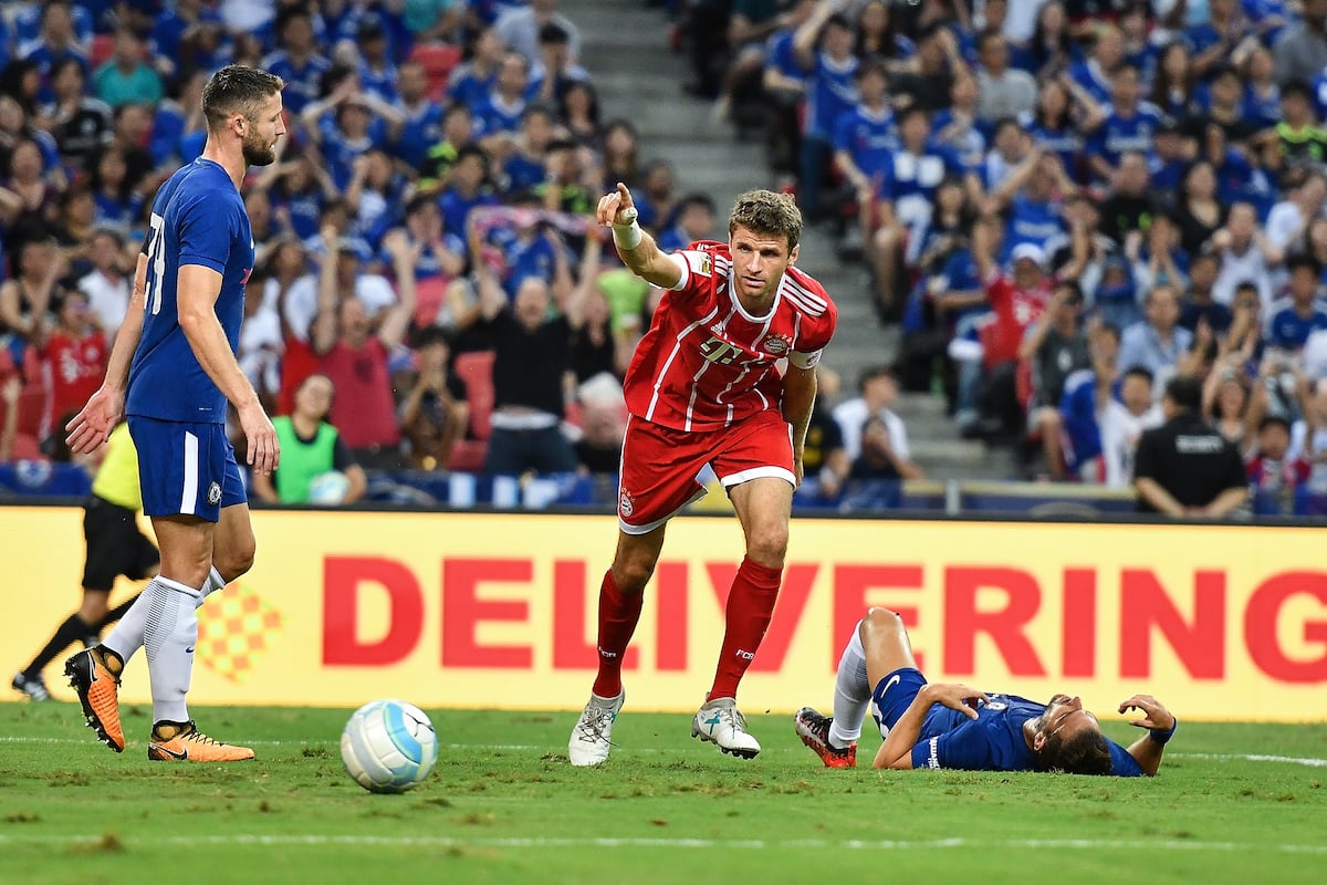 Thomas Muller Brace Sees Bayern Munich Overcome Spirited Chelsea 3-2 at ...