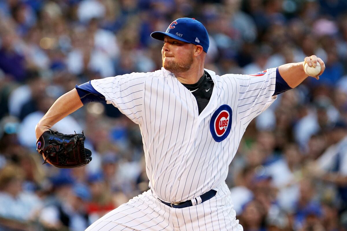 Jon Lester Becomes 25th Left-Handed Pitcher with 2,000 Strikeouts ...