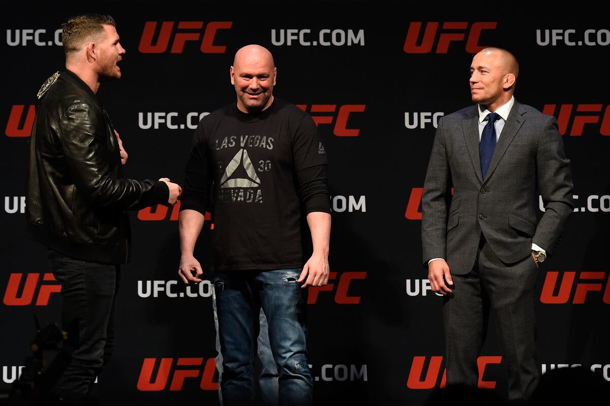 Michael Bisping Says Fight with Georges St-Pierre 'Official' for UFC ...