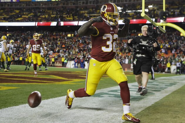 Rob Kelley Suffers Ribs Injury During Redskins vs. Rams