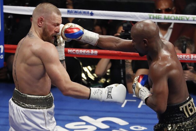 Mayweather vs. McGregor: Scorecard Results, Complete Punch Stats and ...