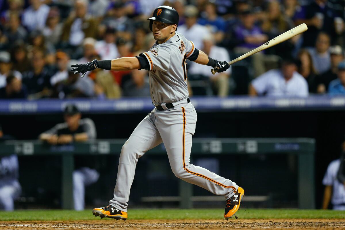 Joe Panik Sets Giants Record for Most Hits in 3-Game Series vs. Rockies ...