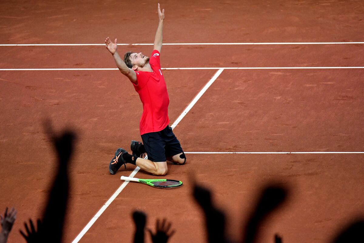 Davis Cup Tennis 2017: Both Semi-Finals Tied at 1-1 After Friday's ...
