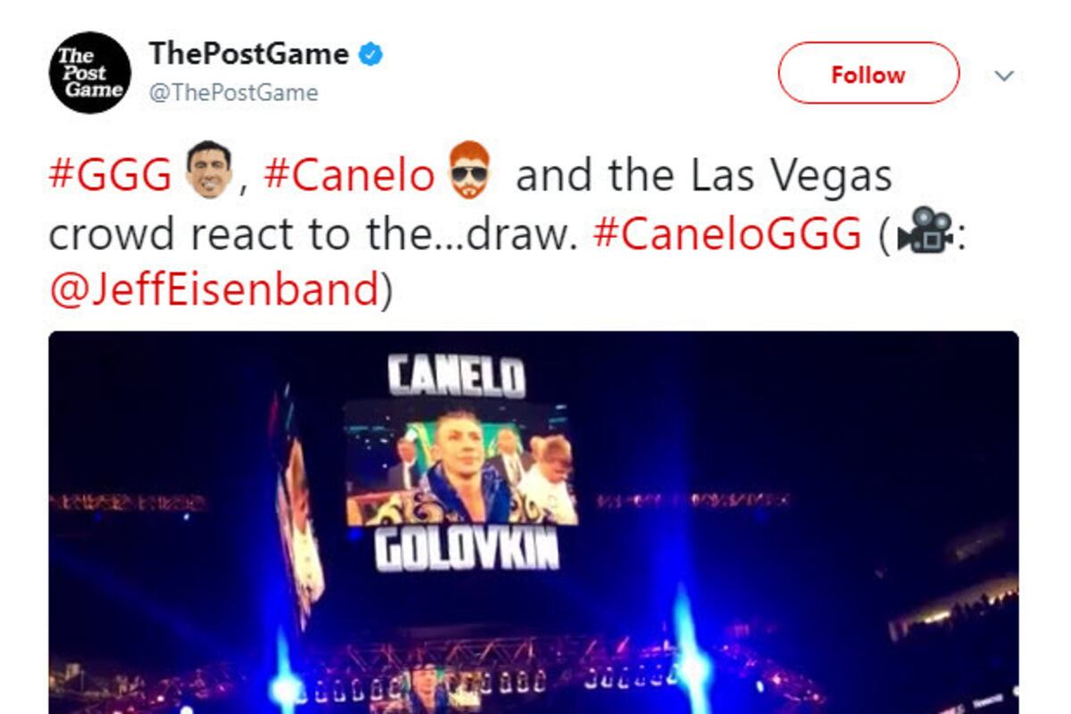 Fans Boo as Canelo, GGG Fight Announced as a Draw | News, Scores ...
