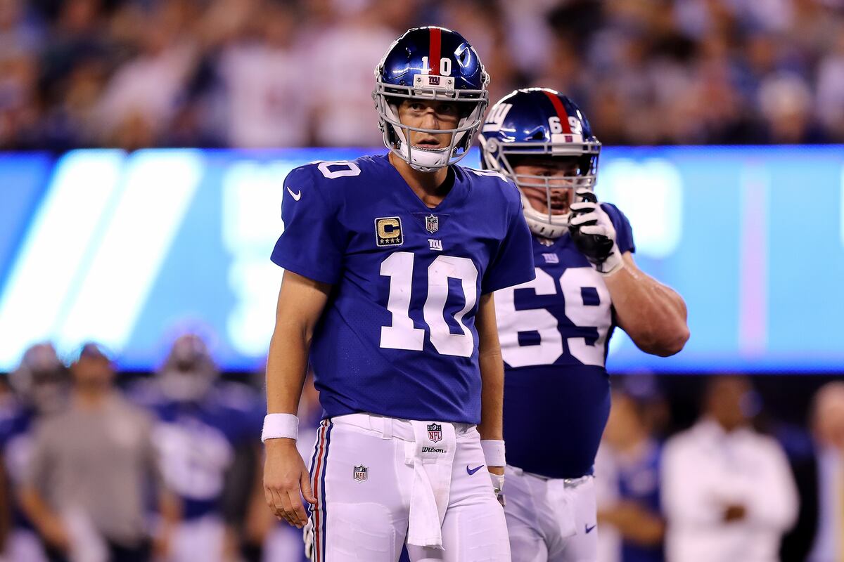 Giants Score 13 Total Points in First 2 Games, Franchise's Fewest Since ...