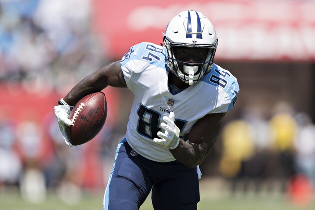 Corey Davis Out for Titans vs. Seahawks Due to Hamstring Injury
