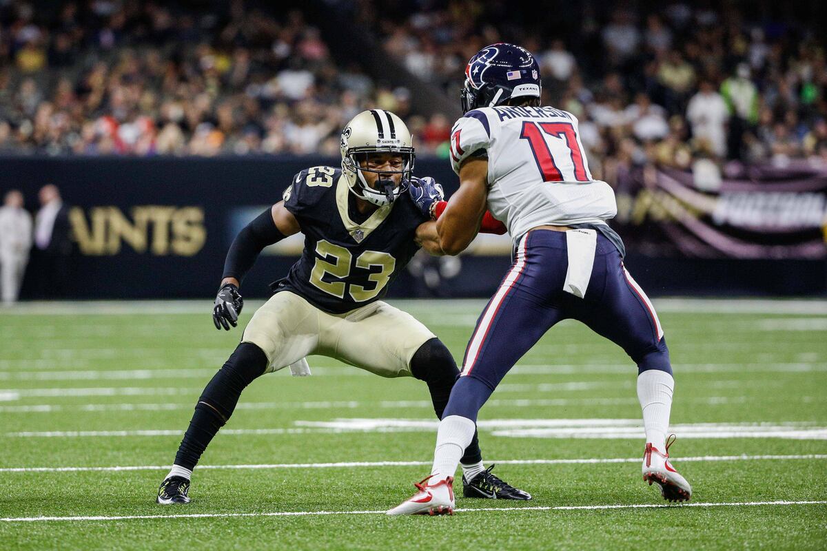Report: Saints' Marshon Lattimore Week-to-Week with Hamstring Injury | News, Scores, Highlights ...