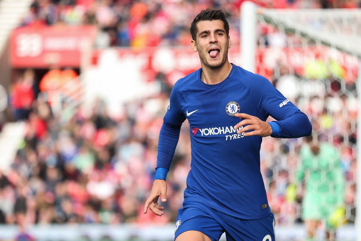 Alvaro Morata Hat-Trick Leads Chelsea to Easy Win vs. Stoke City | News ...