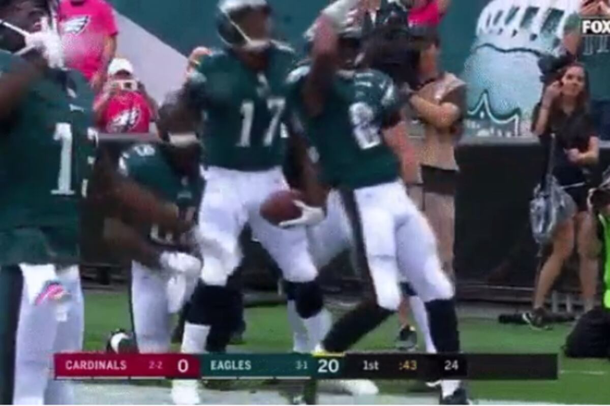 Philadelphia Eagles Celebrate Touchdown with 'Home Run' | News, Scores ...