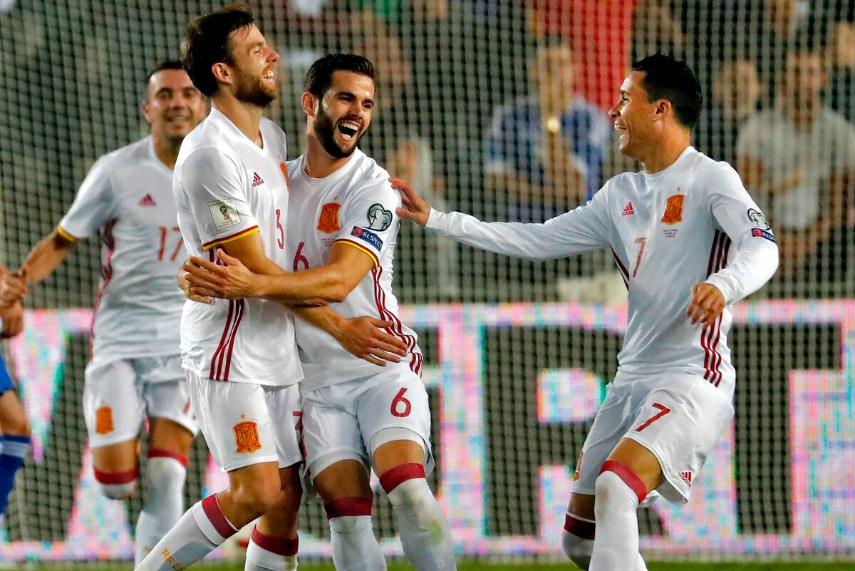 Spain Complete Unbeaten 2018 World Cup Qualifying Run with Win vs ...