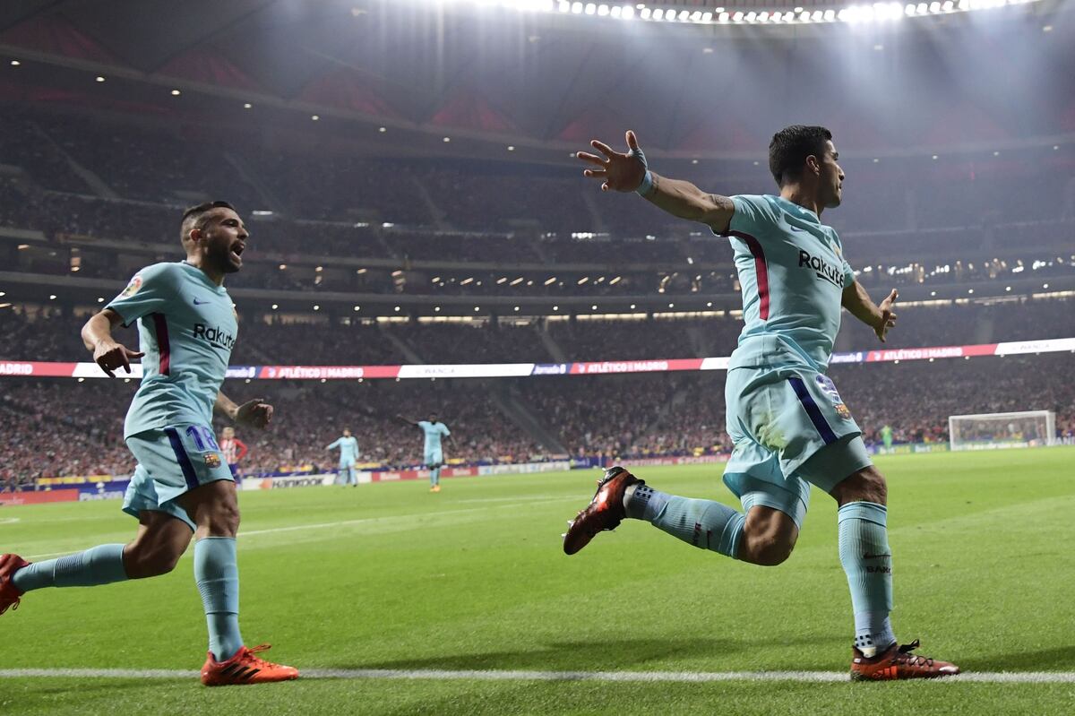 Barcelona Score Late Goal to Secure 1-1 La Liga Draw vs. Atletico ...