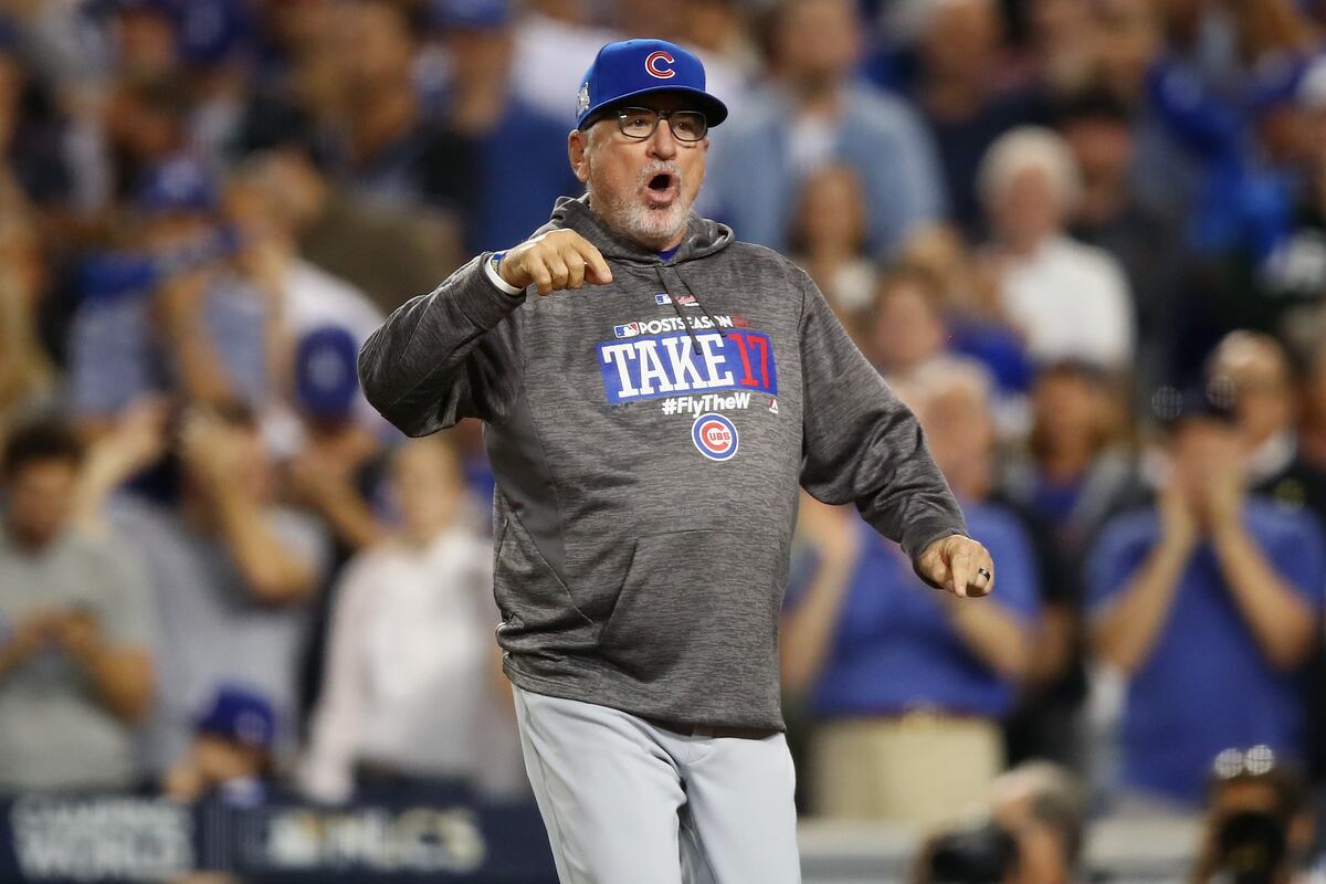 Joe Maddon to Discuss Slide Rule with Joe Torre Following NLCS Game 1 ...
