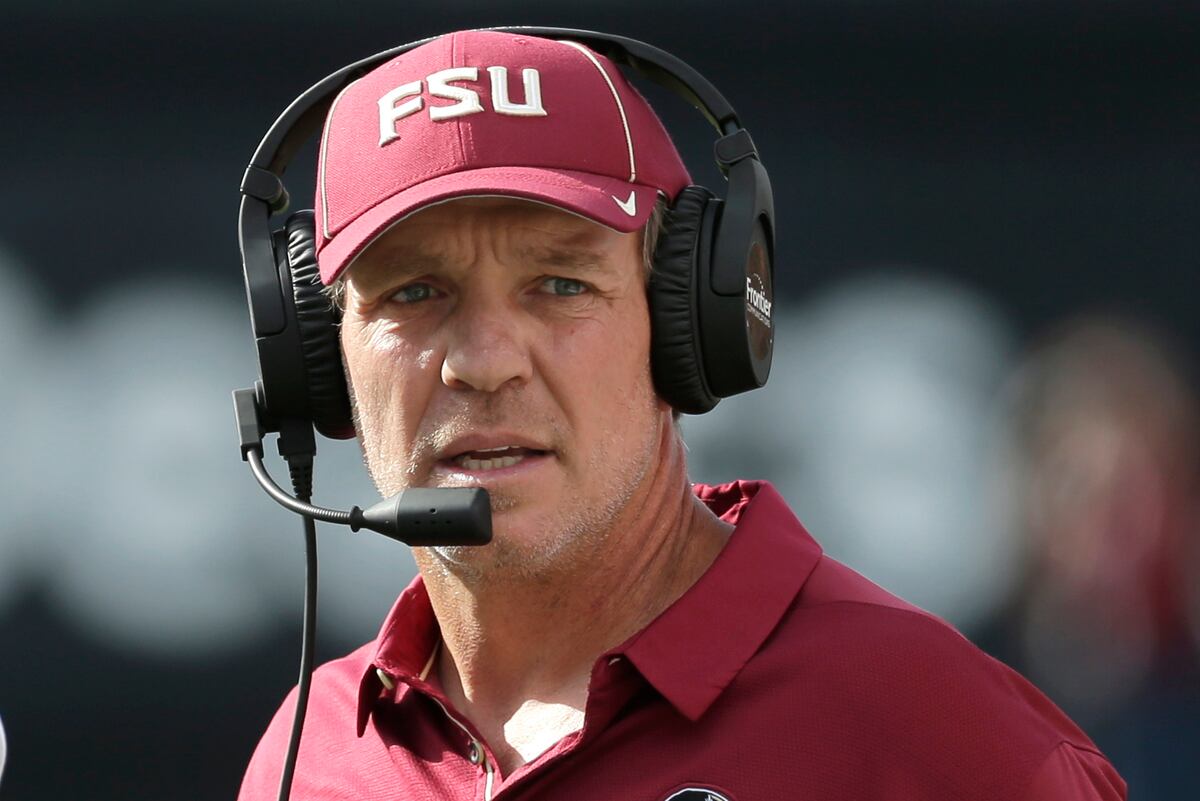 Jimbo Fisher Yells Back at Angry Fan After FSU's Loss vs. Louisville ...