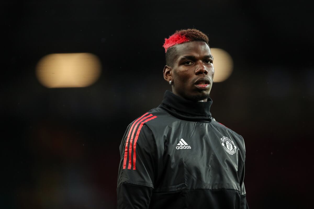 Paul Pogba Pictured Back at Manchester United Training Ground ...