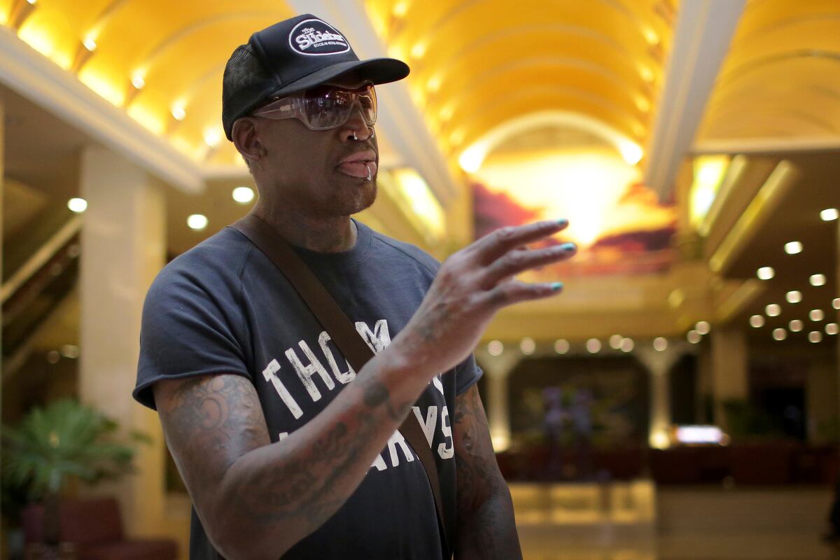 Dennis Rodman Asks Donald Trump to 'Please Help Us' with North Korea ...