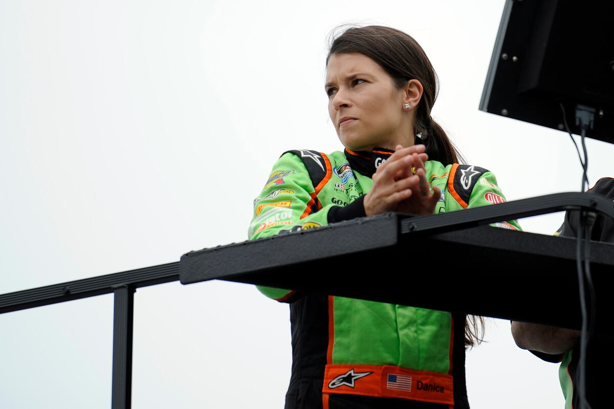 Danica Patrick Wrecks in Final Race with Stewart-Haas Racing in NASCAR ...