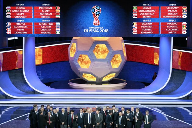 World Cup Draw 2018 Results: Twitter Reacts to FIFA Groups