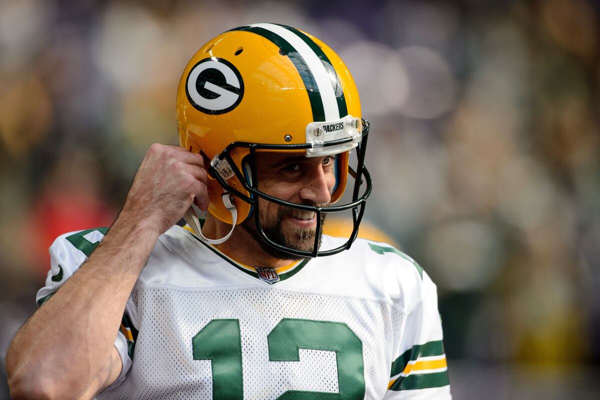 Aaron Rodgers Returns to Practice for 1st Time Since Collarbone Injury ...