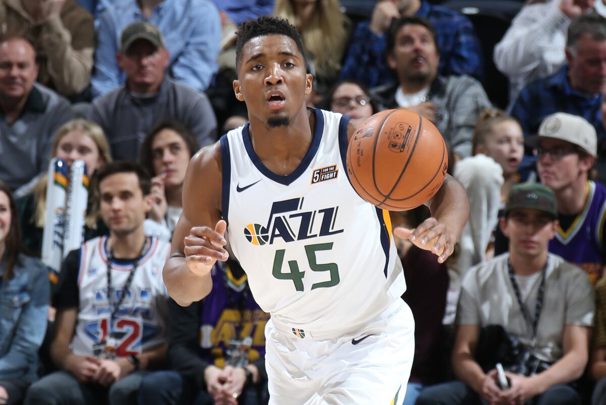 Donovan Mitchell Set New Jazz Team Record for Points in a Game by a ...
