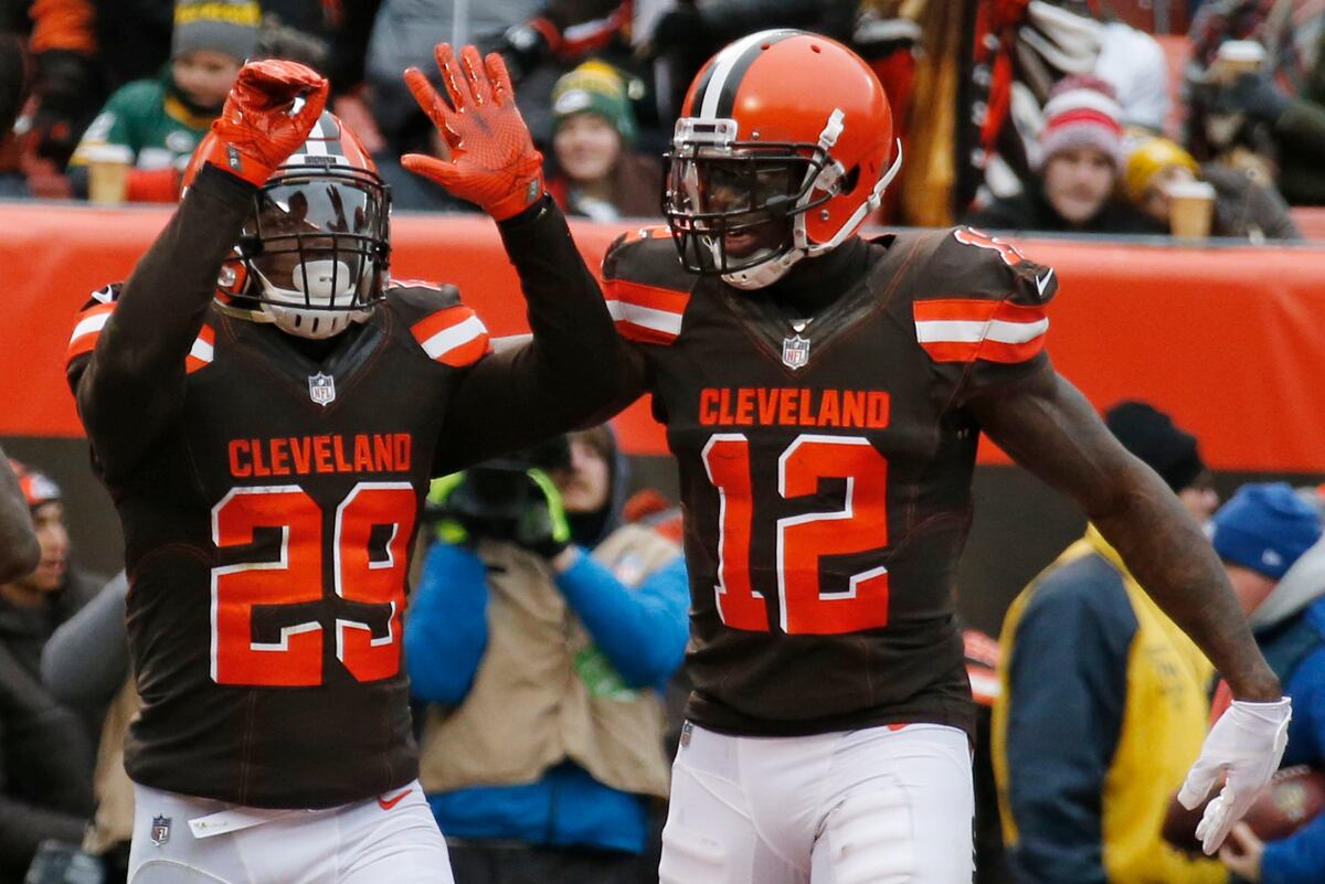 Josh Gordon Tweets Damarious Randall Couldn't Hold His Jock on His ...