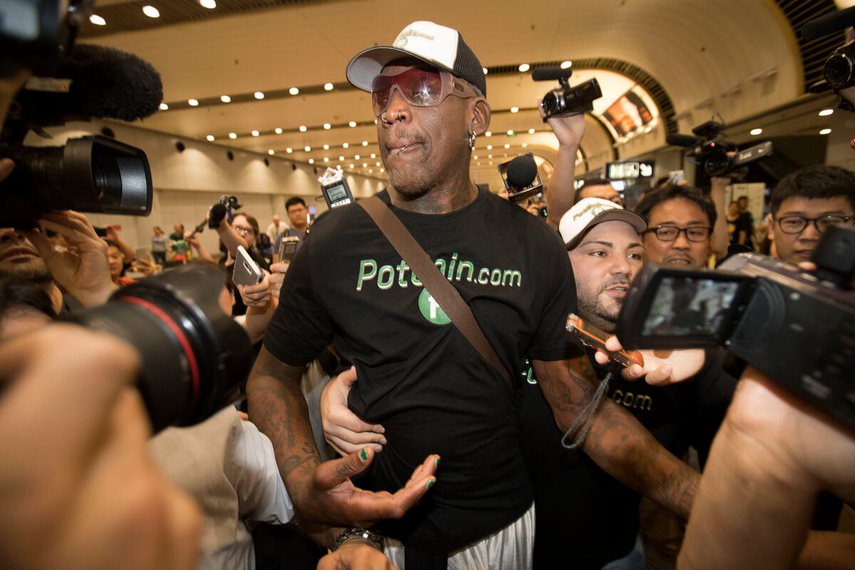 Dennis Rodman Wants Donald Trump to Send Him to North Korea for Talks ...