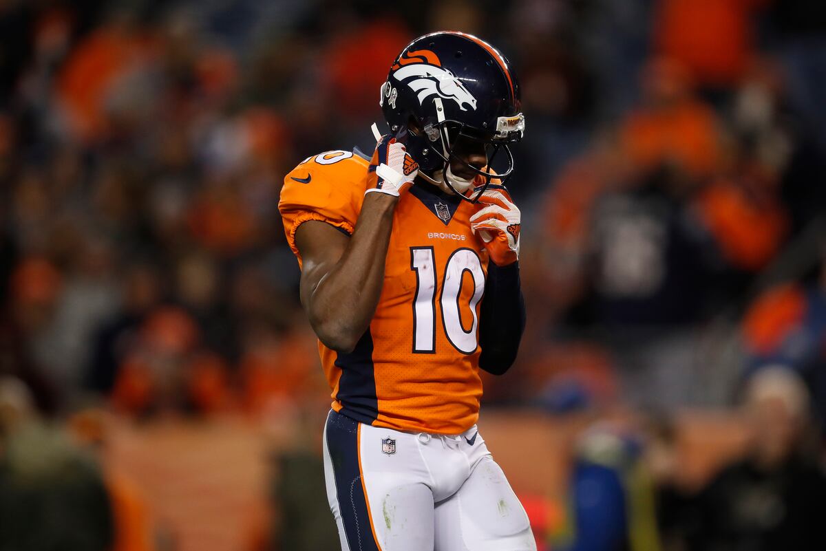 Emmanuel Sanders Out vs. Redskins with Ankle Injury | News, Scores ...