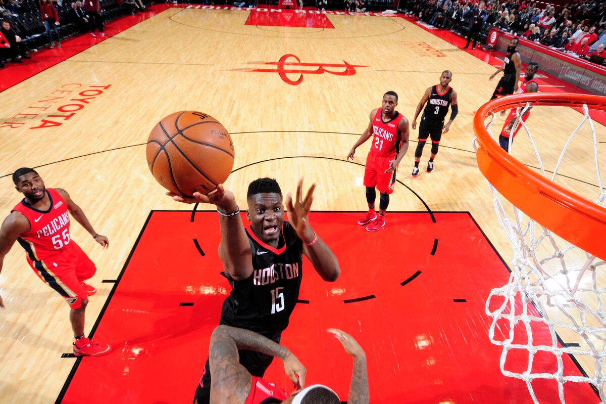 Stat Change Costs Clint Capela 1st 20-Point, 20-Rebound Game of Career ...