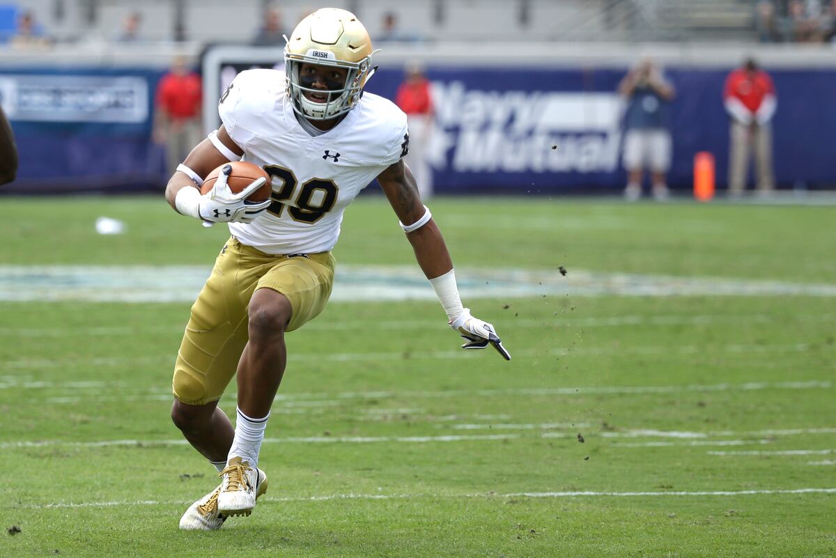 Notre Dame Suspends WR Kevin Stepherson, RB C.J. Holmes Indefinitely ...