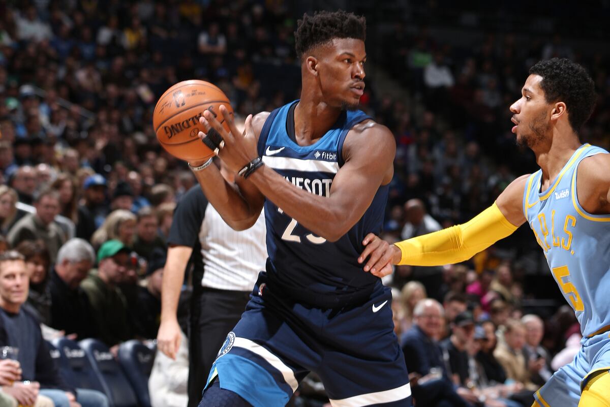 Timberwolves Defeat Lakers with Lonzo Ball Out; Jimmy Butler Drops 28 ...