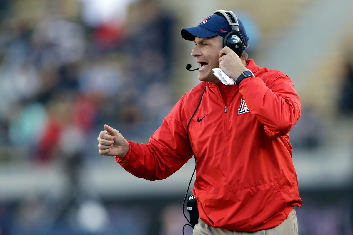 Rich Rodriguez Fired as Arizona HC Amid Sexual Harassment Allegations ...