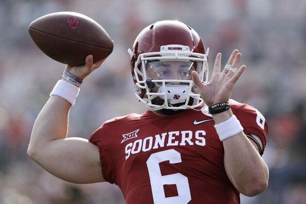 Baker Mayfield Eligible for 2018 NFL Combine Despite Arrest in February 2017