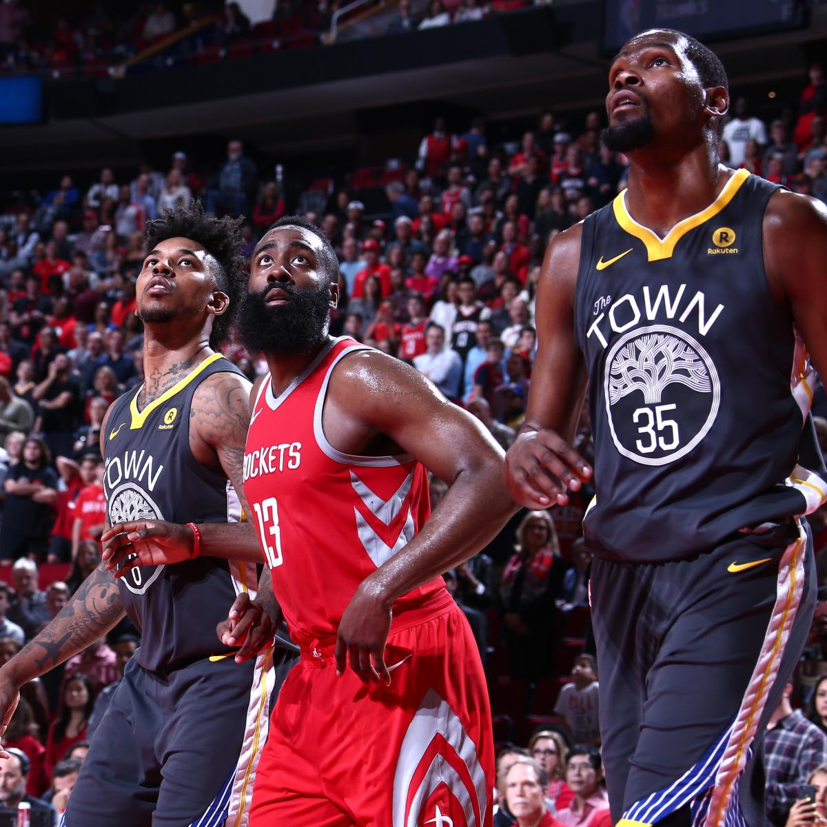 James Harden Delivers Dagger, Rockets Snap Warriors' 14-Game Road Win ...