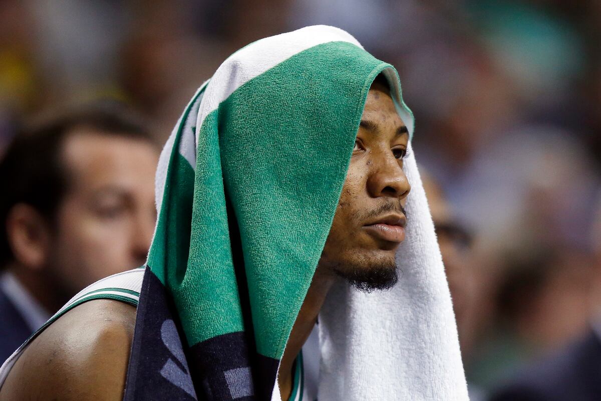 Marcus Smart Apologizes for Injuring Hand Hitting Picture Frame on ...
