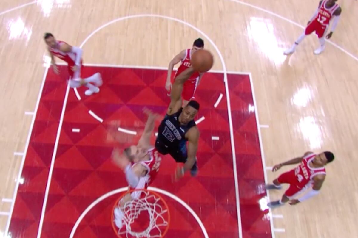 Hornets' Dwight Howard Owns Atlanta's Mike Muscala with Poster-Worthy ...