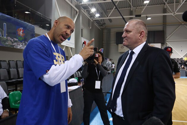 LaVar Ball Rips Vytautas Coach for Not Starting LaMelo and LiAngelo in Loss
