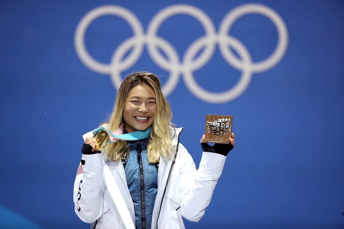 17-Year-Old Chloe Kim Becomes Youngest Olympic Halfpipe Medalist | News ...