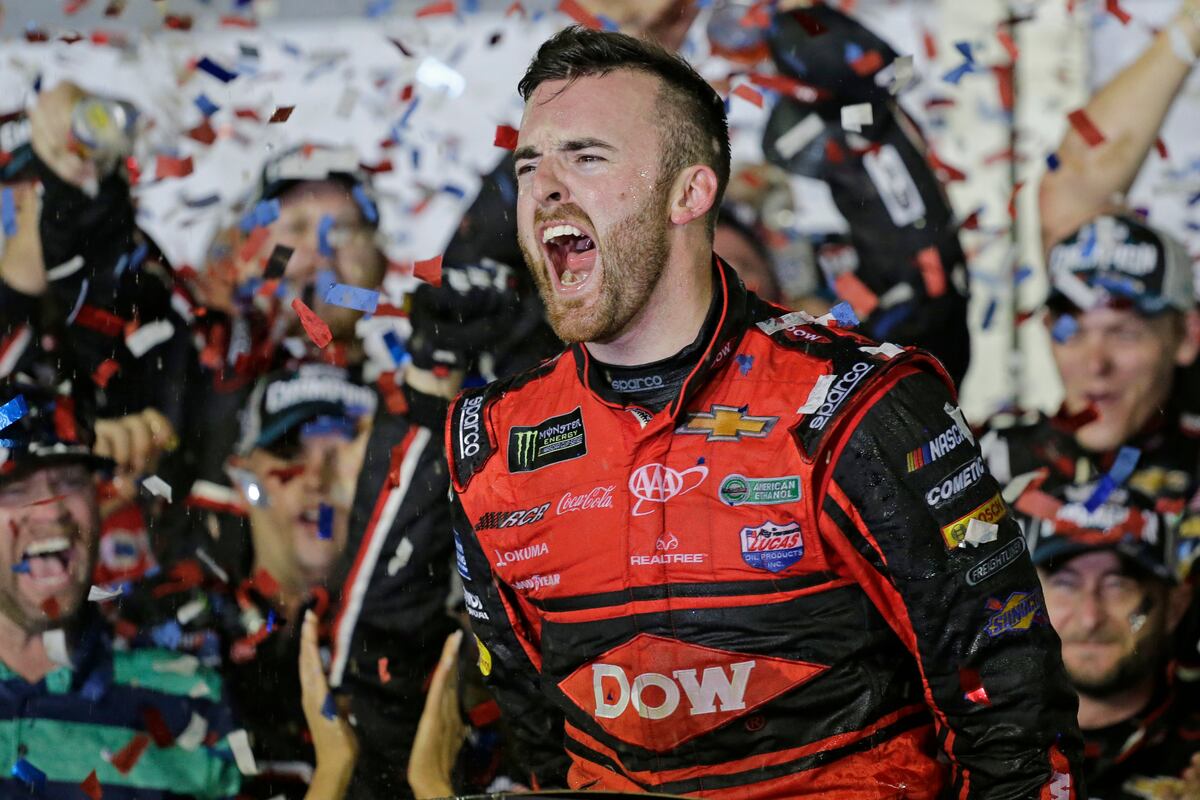 Austin Dillon Gets 'Champ' Tattoo on His Butt to Celebrate 2018 Daytona ...