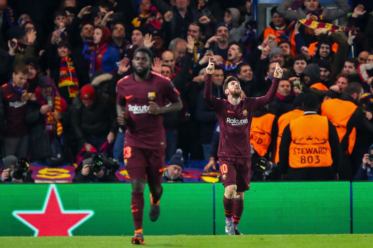 Lionel Messi Goal Earns Barcelona Draw vs. Chelsea in UEFA Champions ...