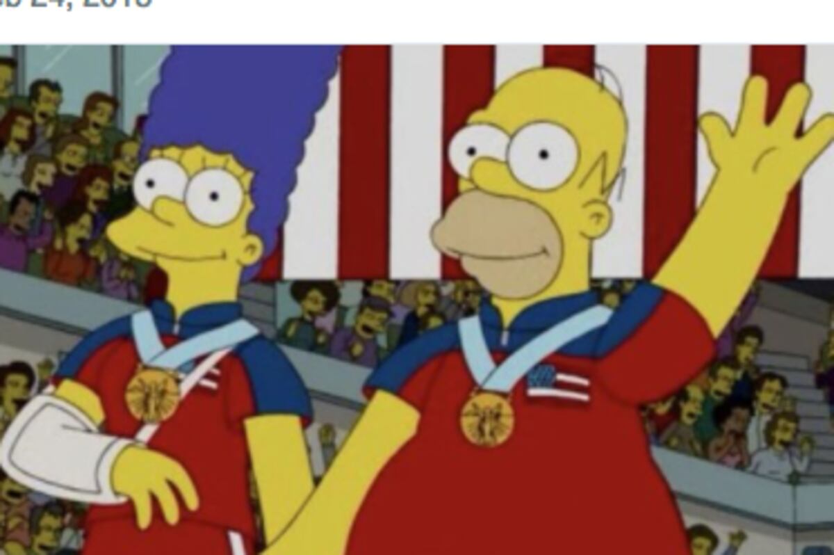 'The Simpsons' Predicted Team USA Would Beat Sweden in Curling Gold ...
