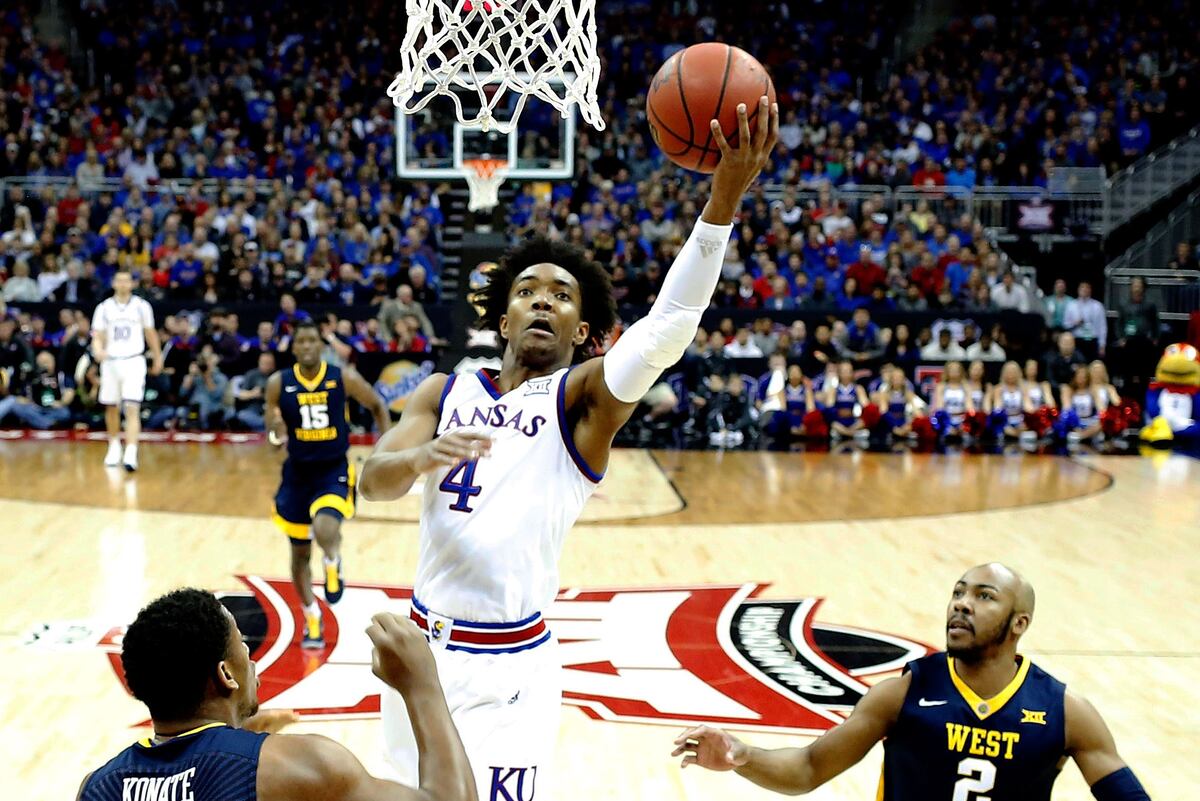 Devonte' Graham, Kansas Beat West Virginia to Win 2018 Big 12 ...