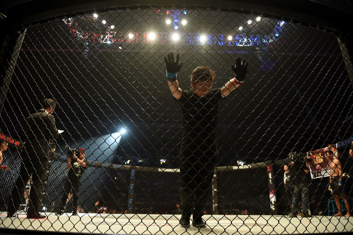 MMA Fighter Gets Spun in Place, Knocked out Cold by Brutal Head Kick ...