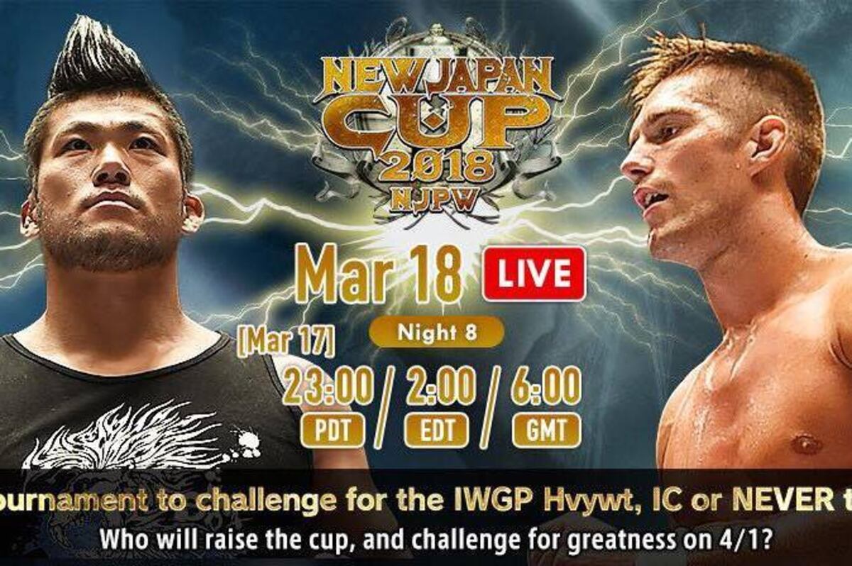 Hiroshi Tanahashi vs. Zack Sabre Jr. Set for NJPW New Japan Cup 2018 ... Hiroshi Tanahashi vs. Zack Sabre Jr. Set for NJPW New Japan Cup 2018 ...