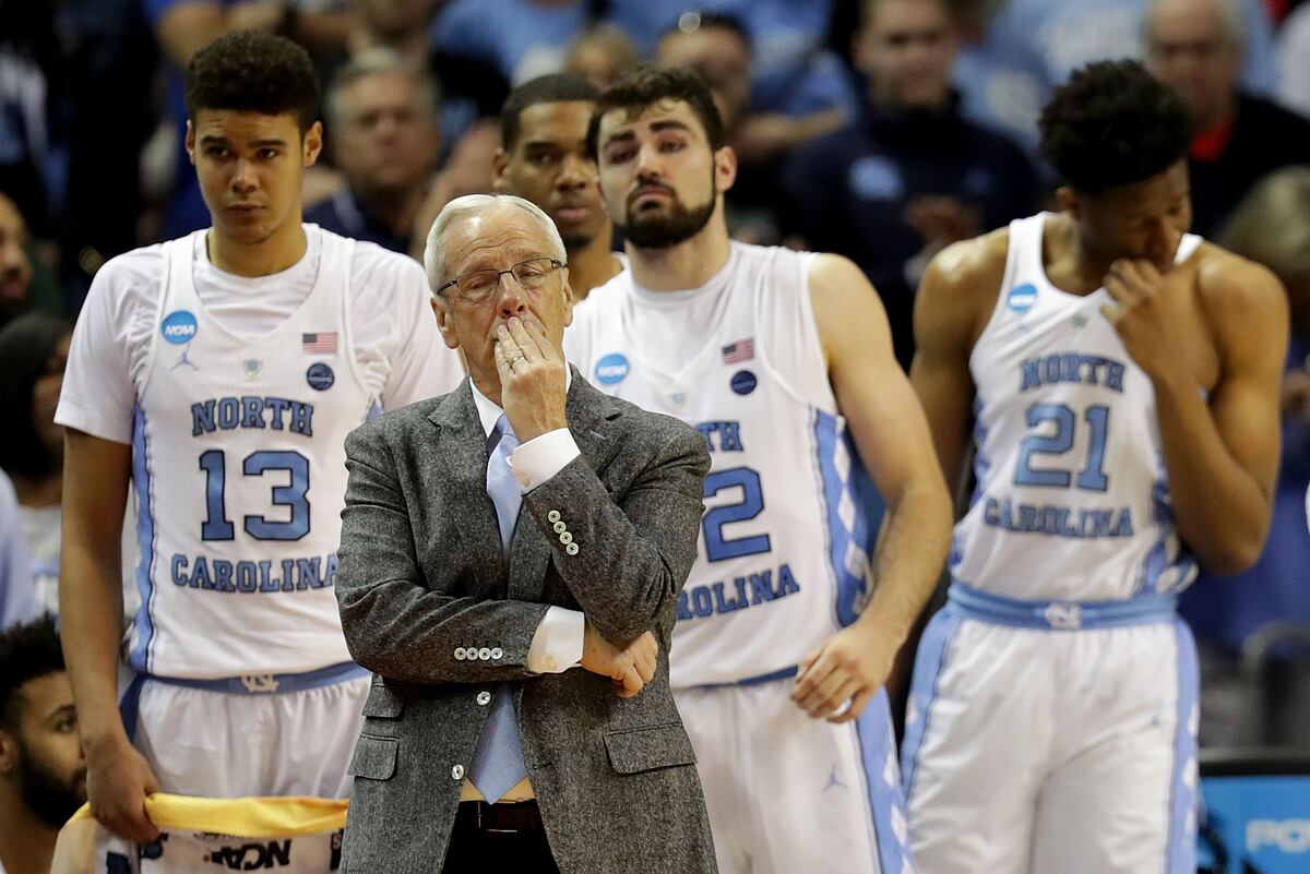 Roy Williams Gets Emotional After UNC's Loss to Texas A&M in NCAA ...
