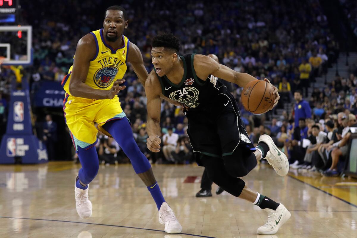 Giannis Antetokounmpo, Bucks Beat Injury-Depleted Warriors; Kevin ...