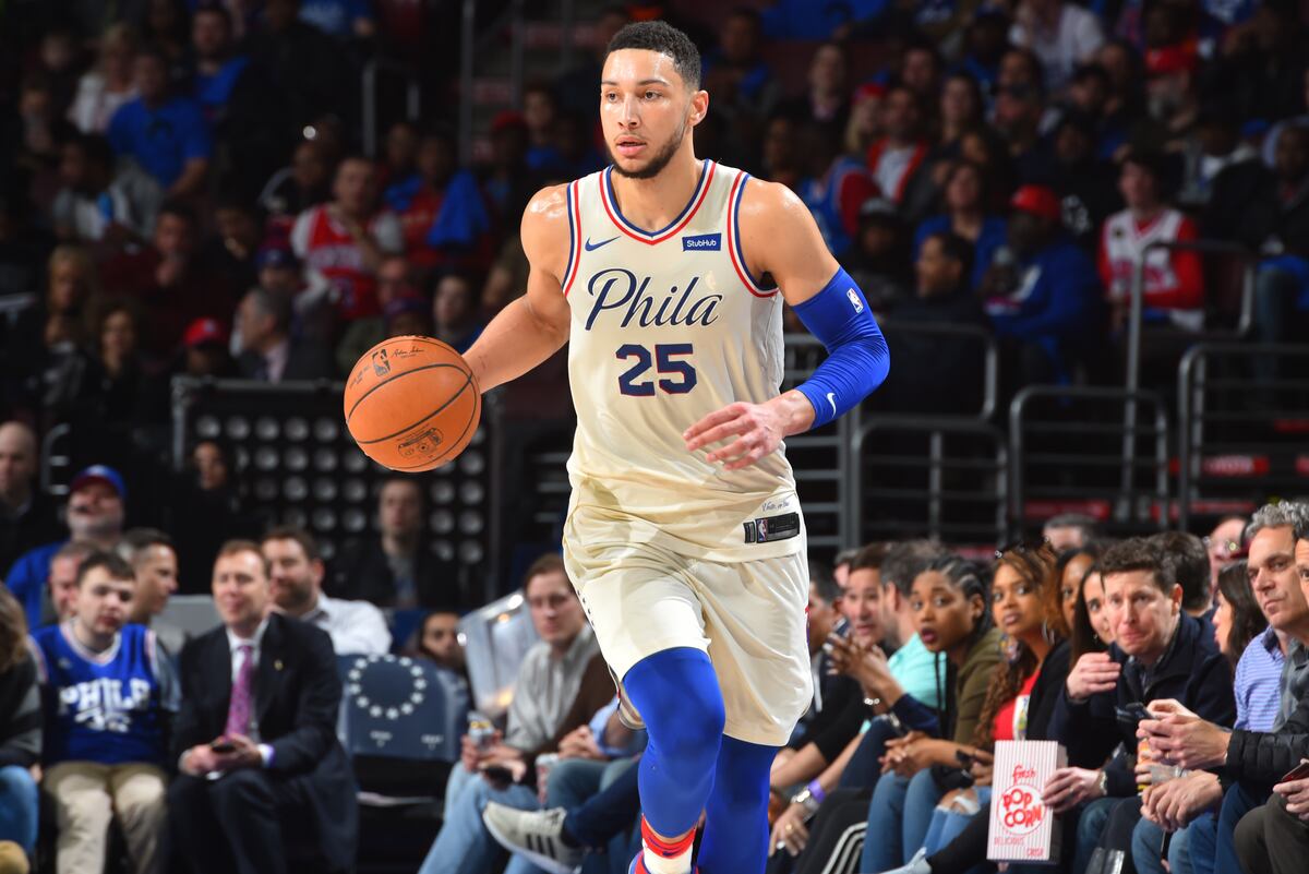 Rookie of the Year? Simmons Is Averaging a Triple-Double over 76ers ...
