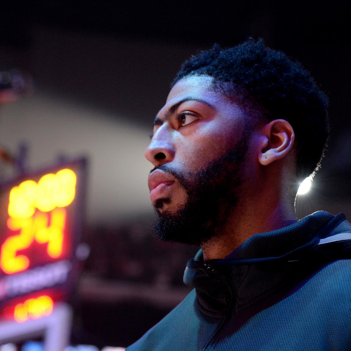 Anthony Davis Throws Down Monster Alley-Oop from Rajon Rondo off the ...