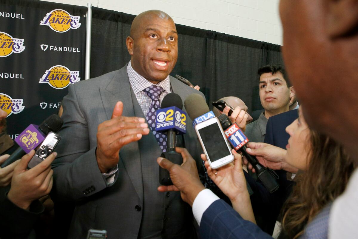 Lakers News: Magic Johnson Says Team Won't 'Give Money Away' in Free ...