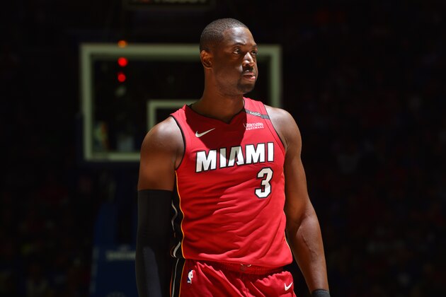 Dwyane Wade Passes Larry Bird for 10th on All-Time NBA Playoff Scoring List