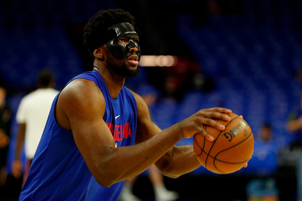 Joel Embiid Listed as Doubtful to Play in Game 3 vs. Heat Because of ...